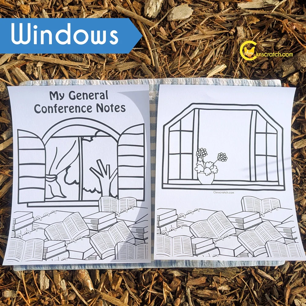 Build Your Own General Conference Notebook — Chicken Scratch N Sniff