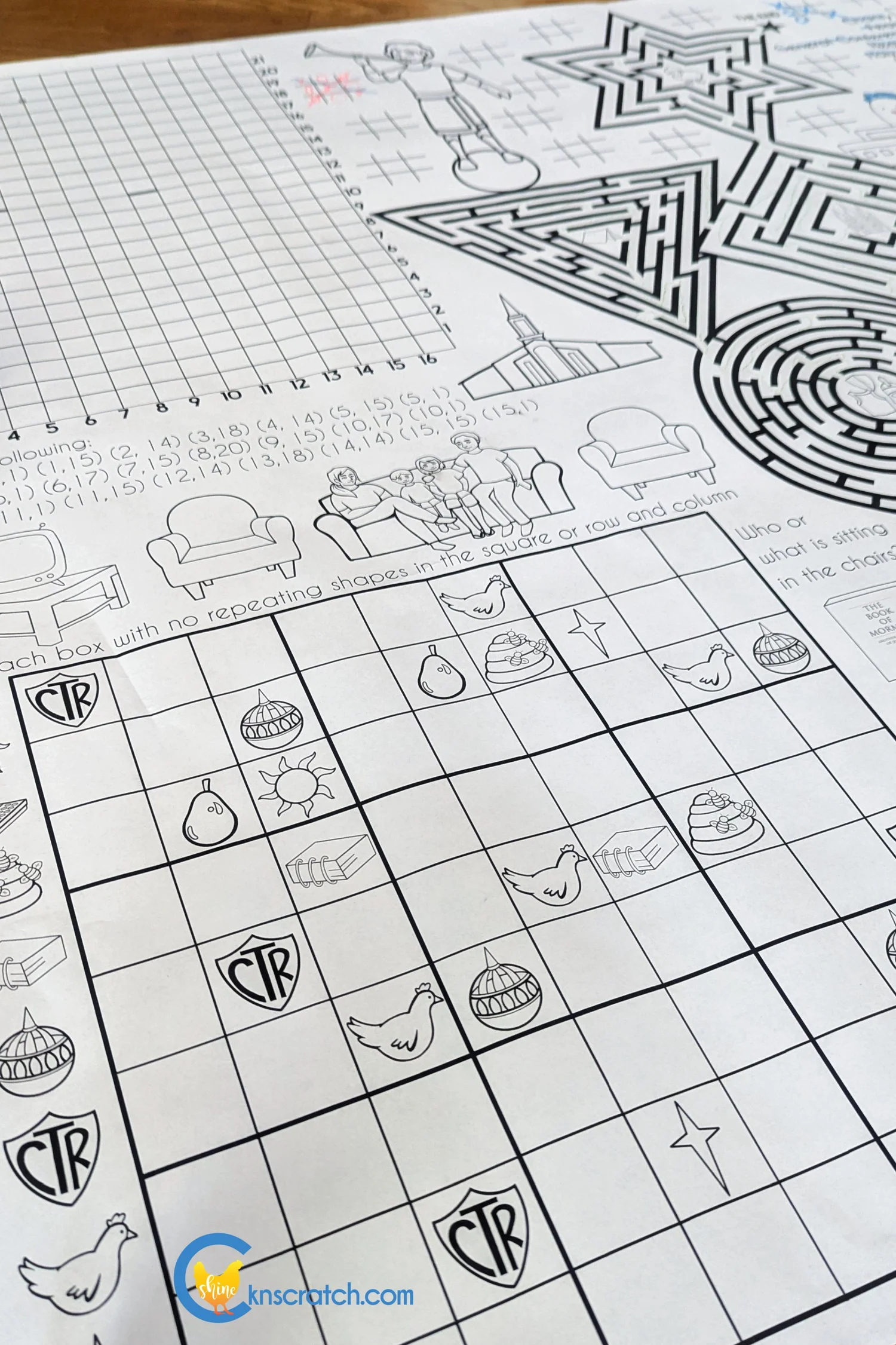 My Gospel Coloring Book (Print & Ship) — Chicken Scratch N Sniff