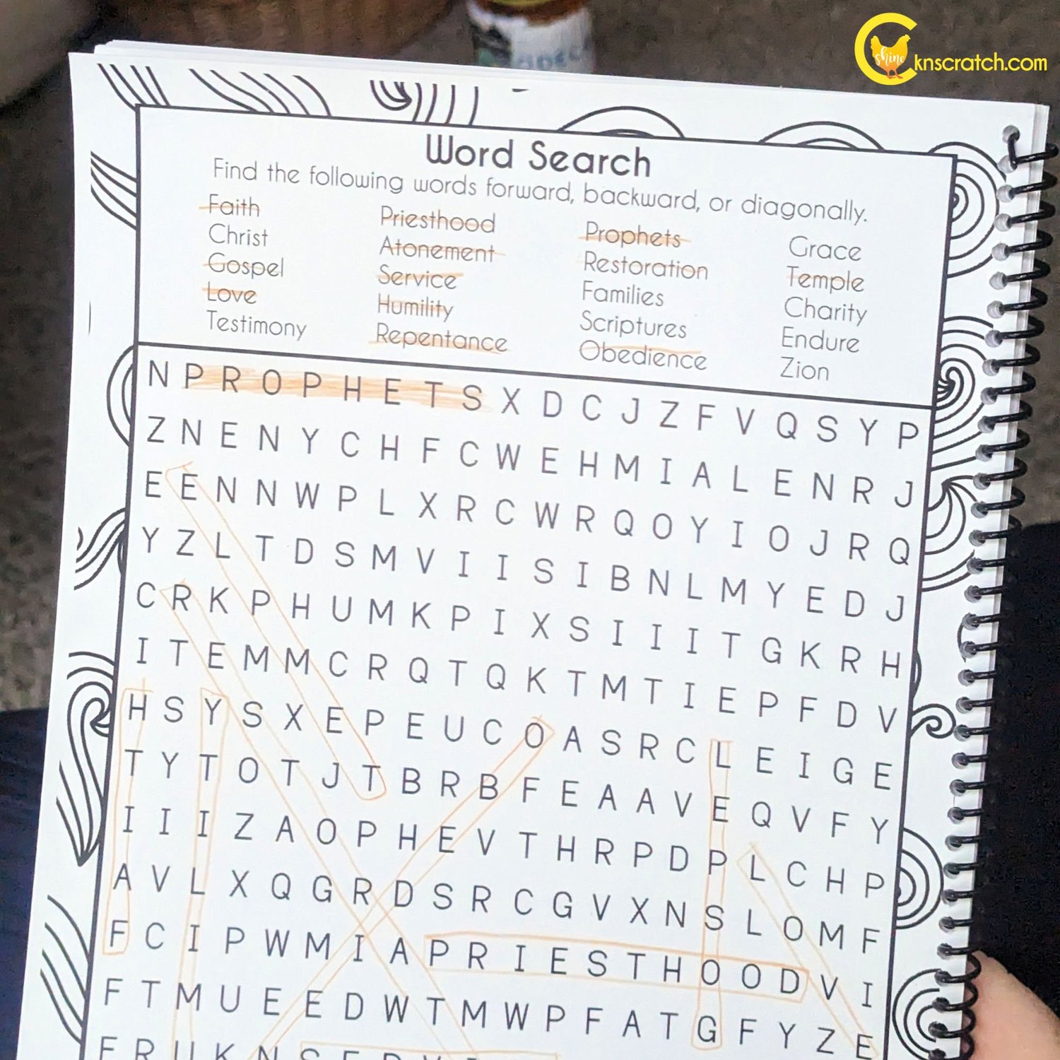 Spy It General Conference Bingo (Instant Download) — Chicken Scratch N ...