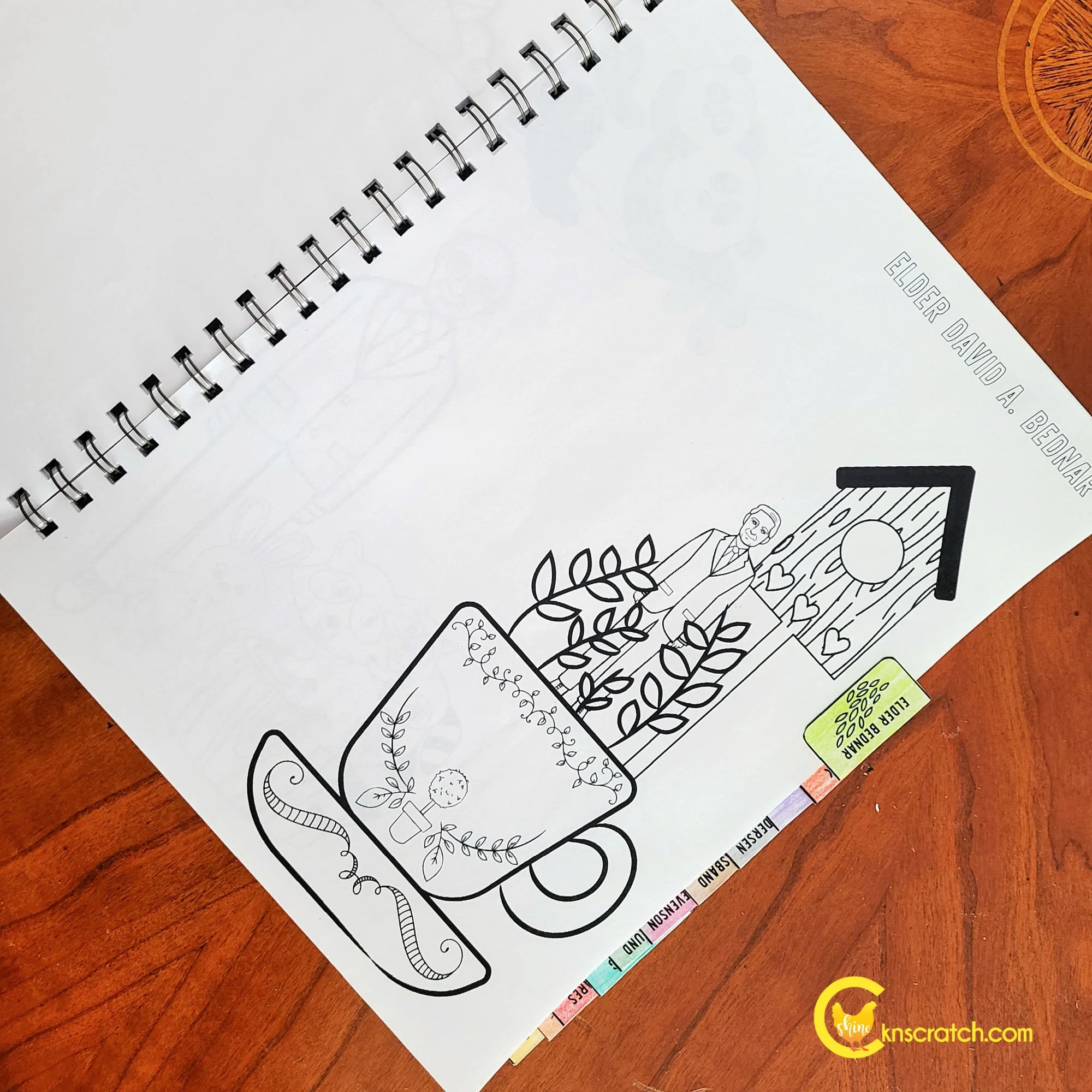 Build Your Own General Conference Notebook — Chicken Scratch N Sniff