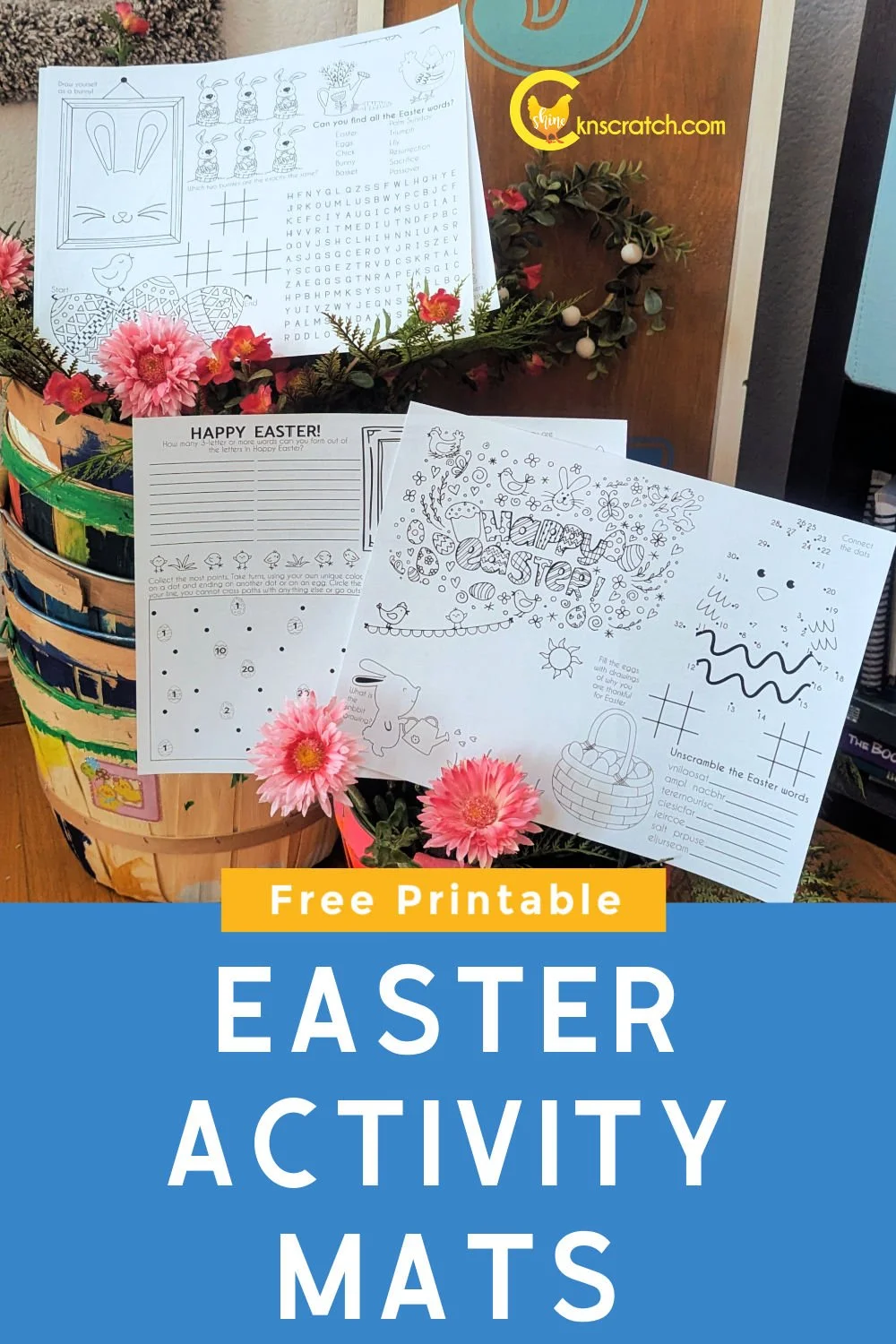 Free Easter Activity Pages — Chicken Scratch N Sniff