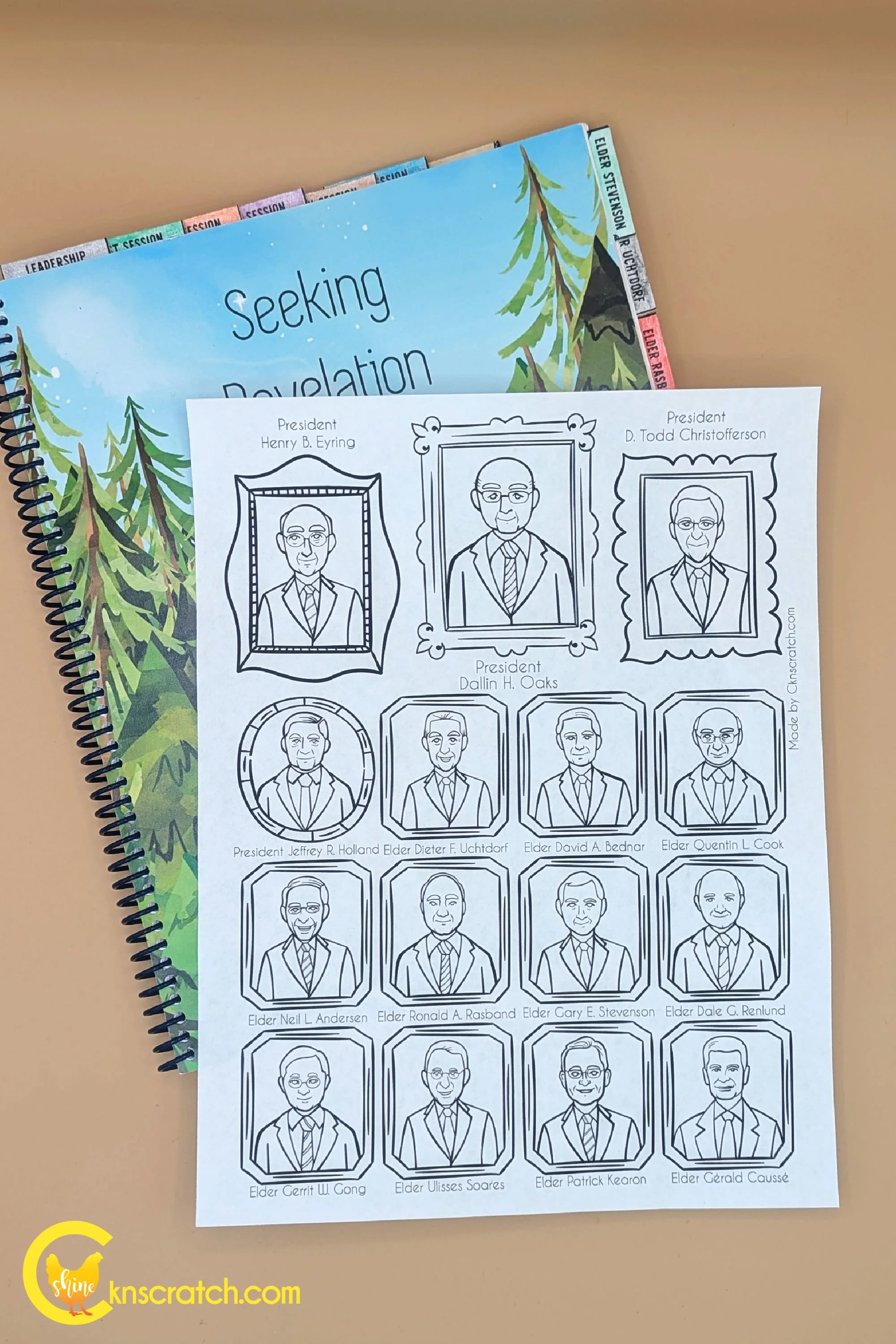 12 apostles coloring page