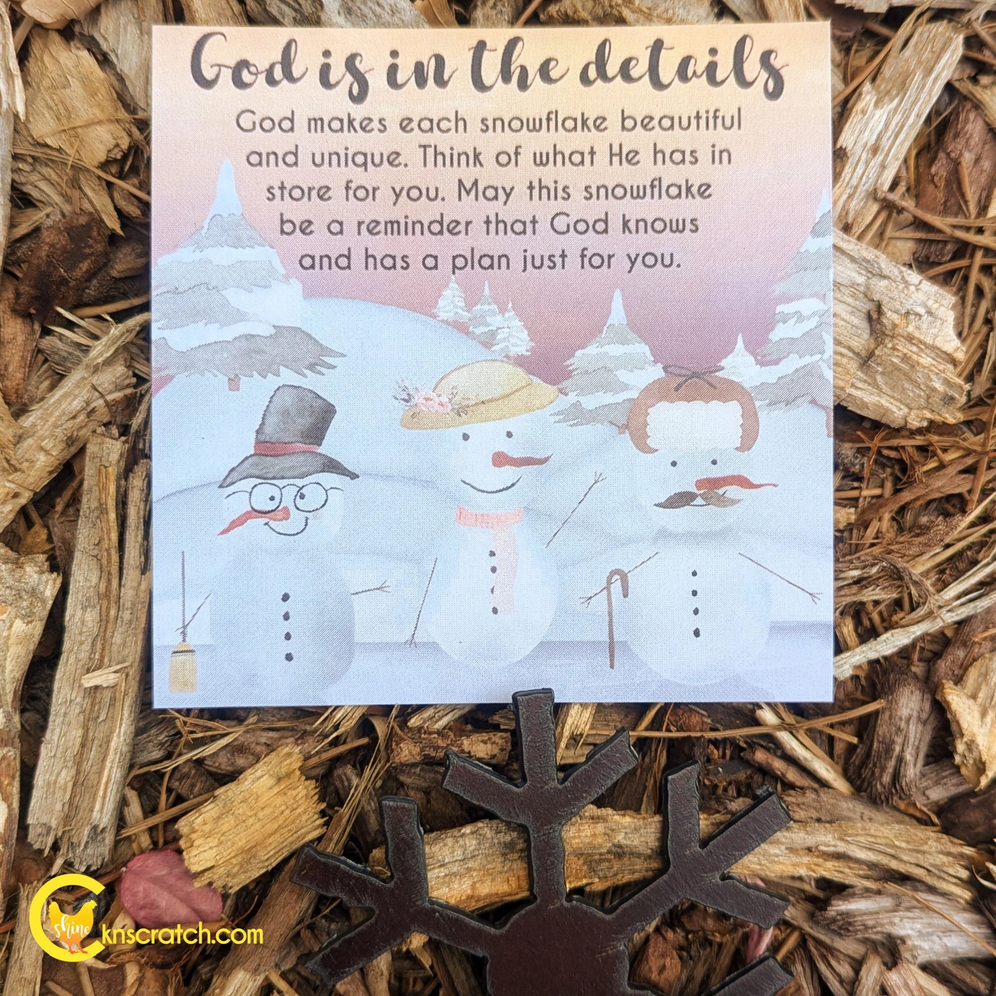 Potatoes & Jesus Sticker (Ships to You) — Chicken Scratch N Sniff