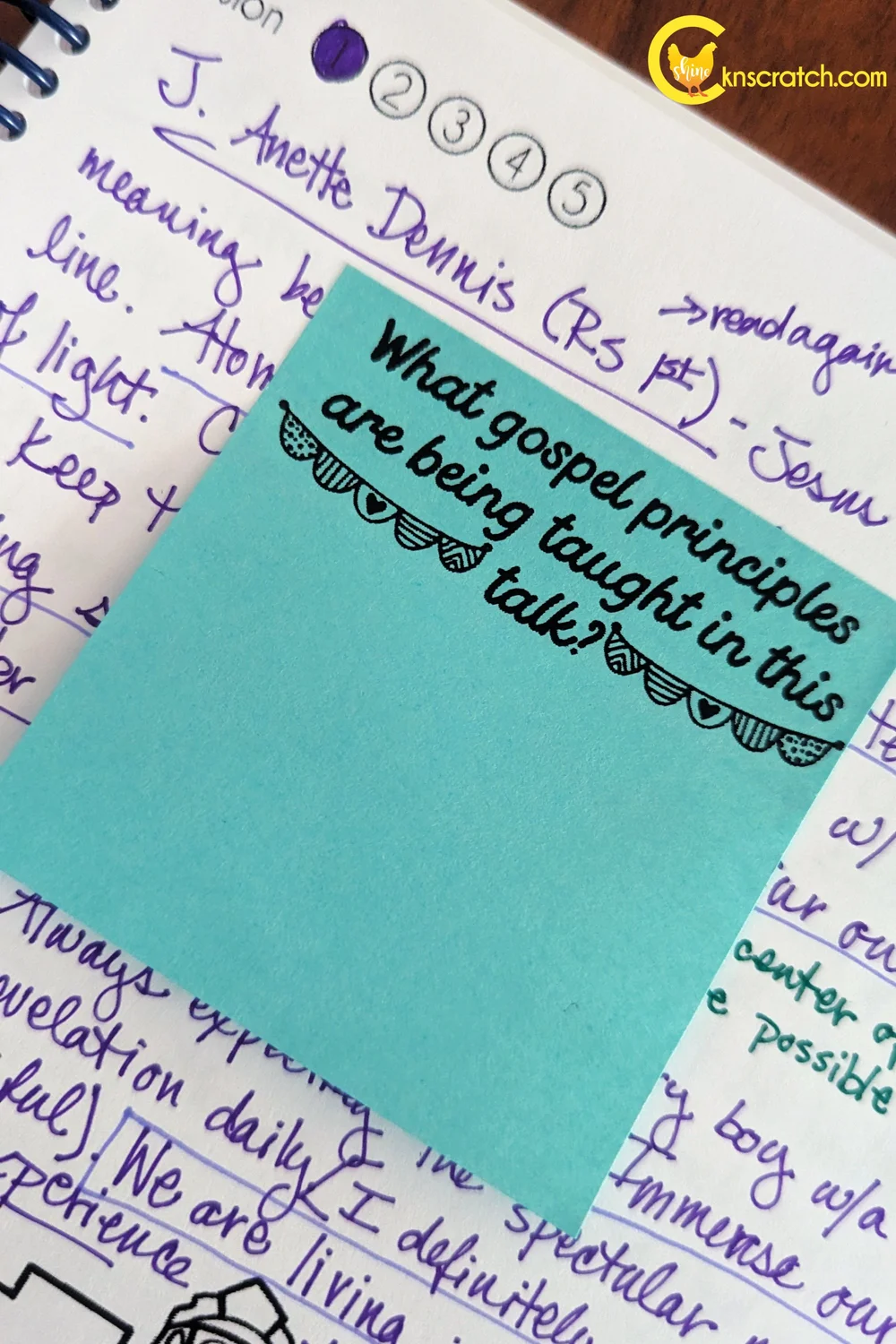 Sticky Notes to Help you Teach from General Conference — Chicken ...