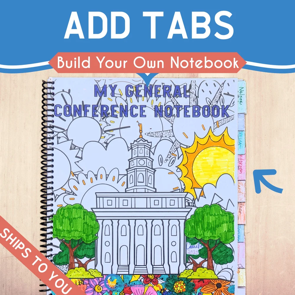 Build Your Own General Conference Notebook — Chicken Scratch N Sniff