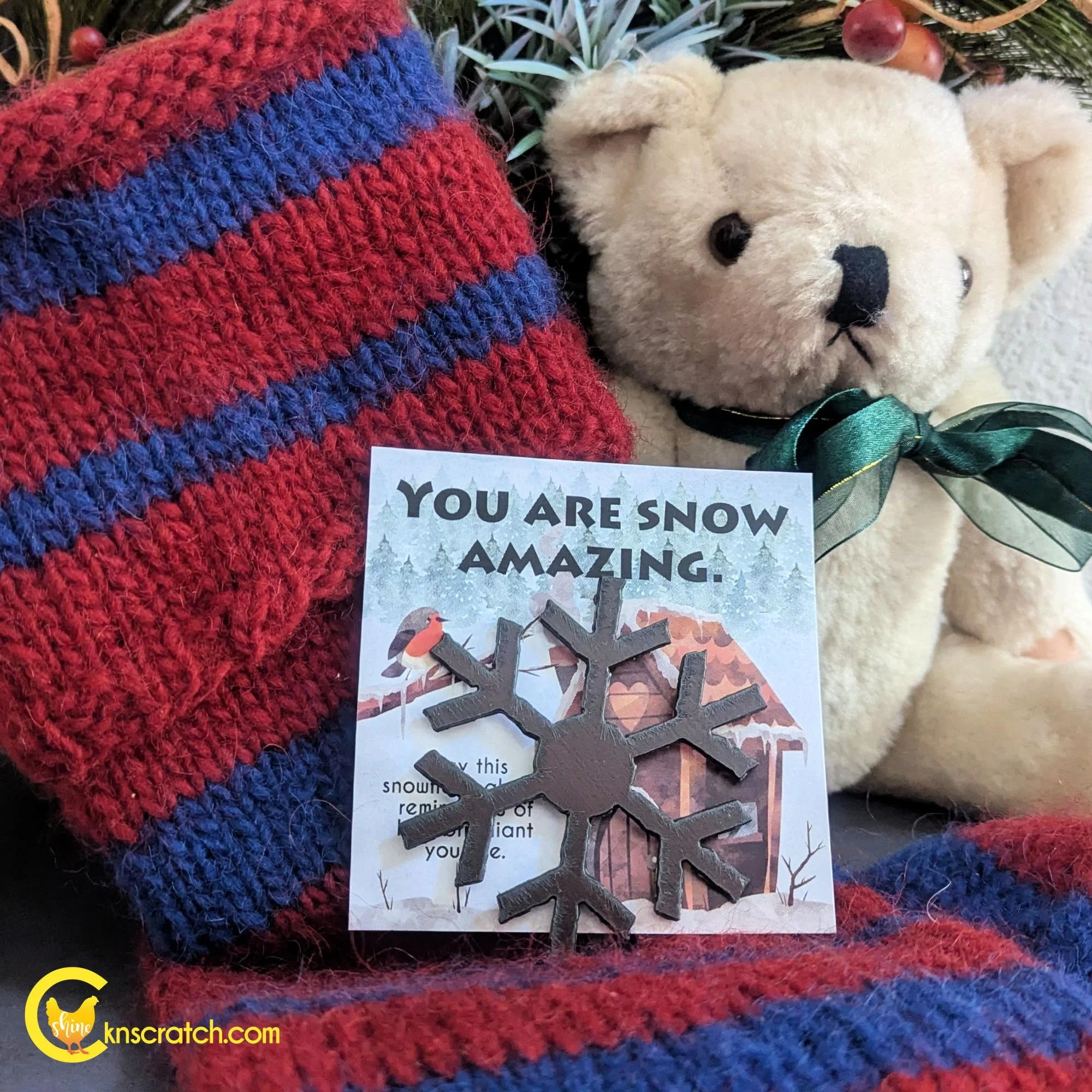 Potatoes & Jesus Sticker (Ships to You) — Chicken Scratch N Sniff