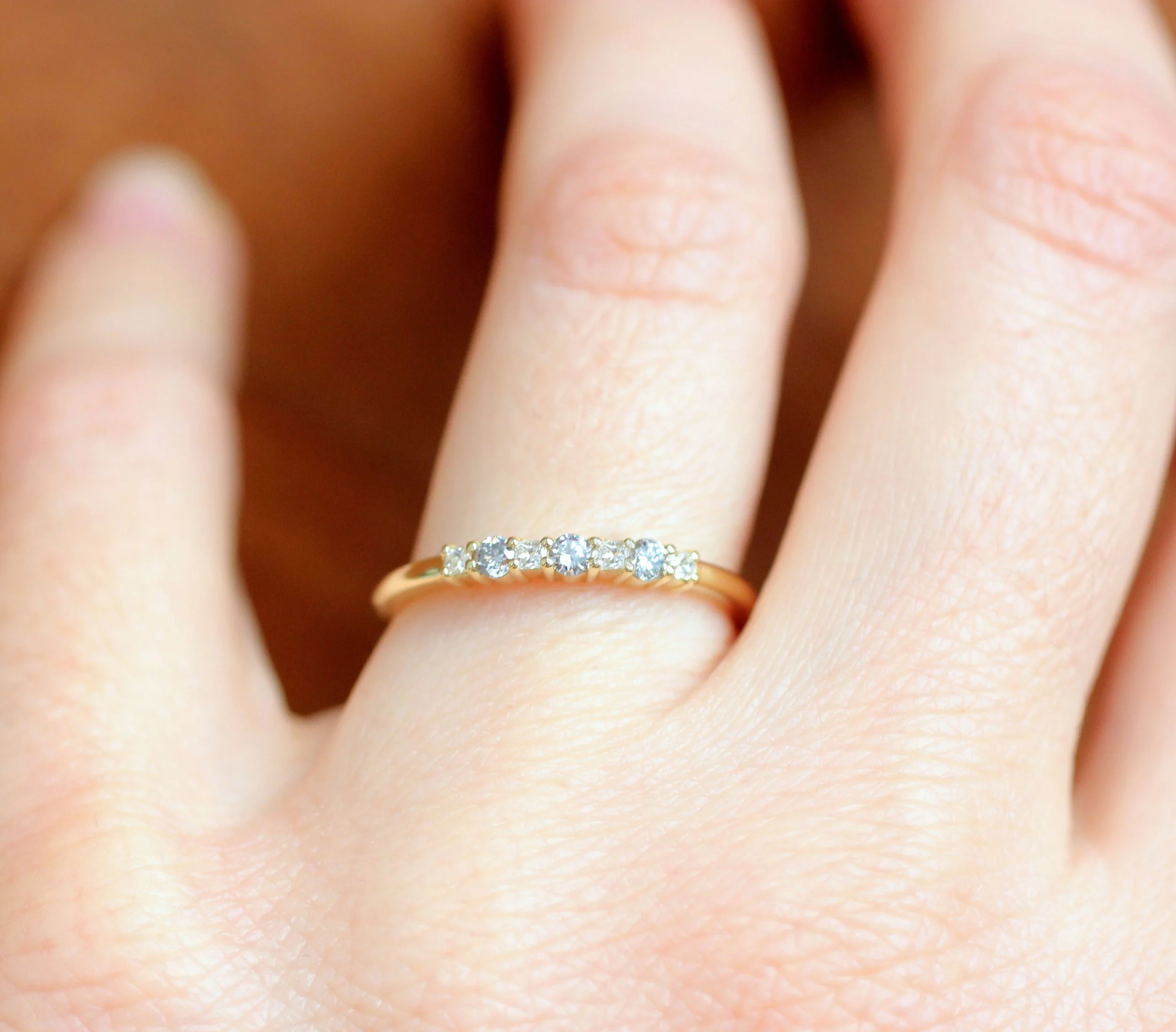 Mini Diamond Ring — Julius Cohen