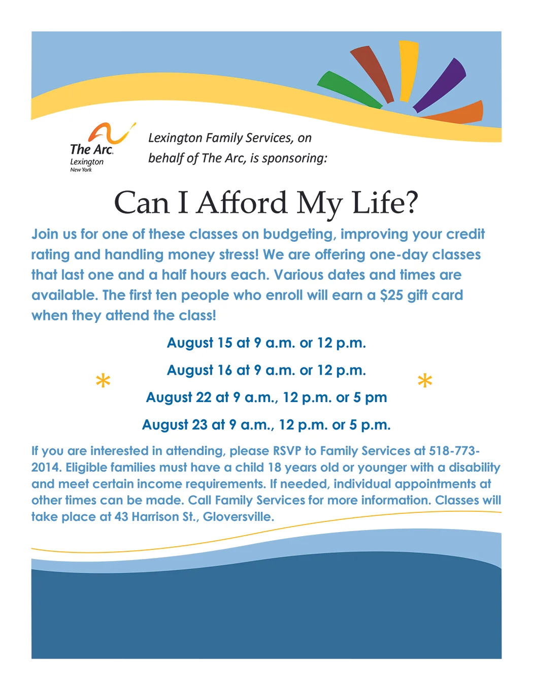 Latest News — Lexington, a chapter of The Arc of New York