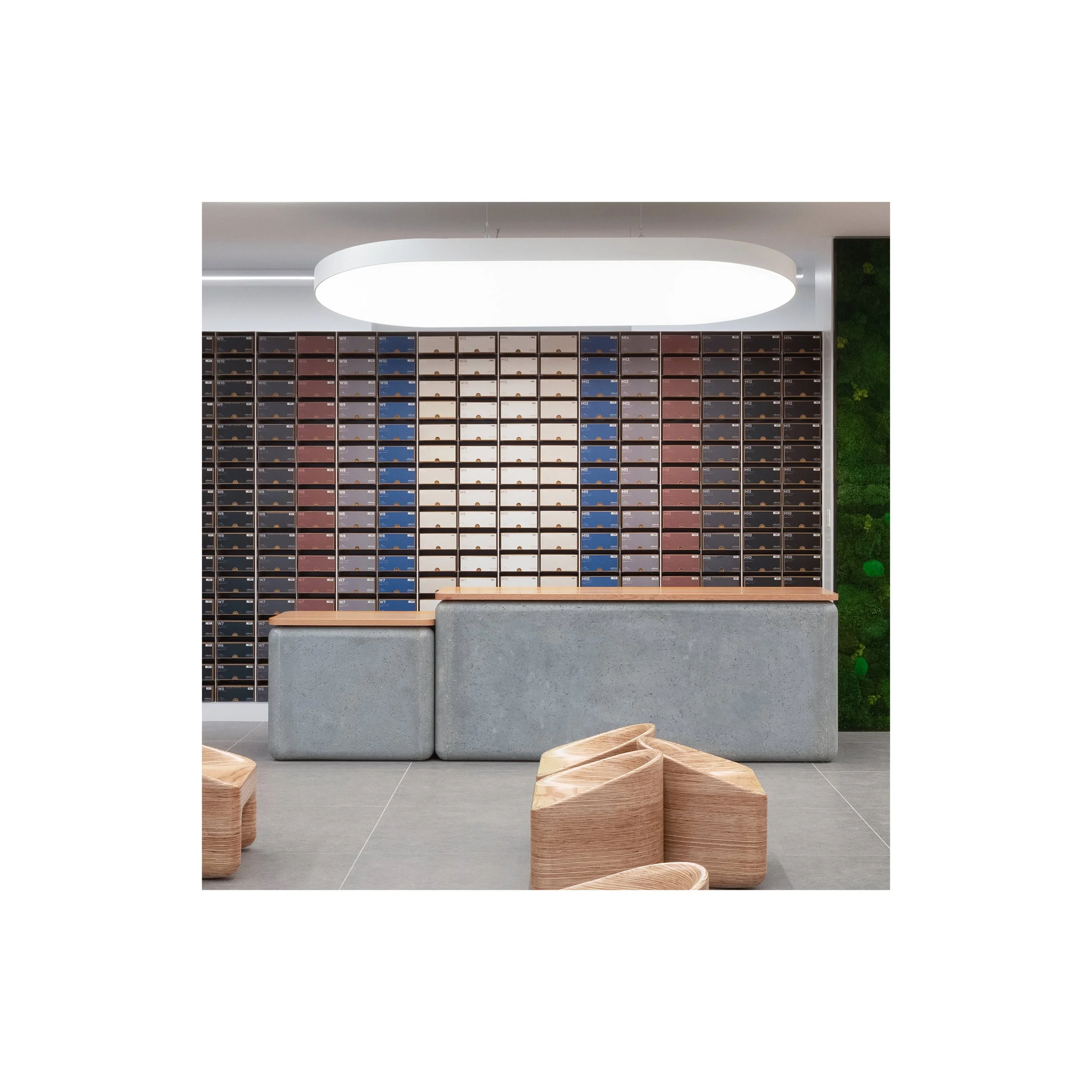 ALLBIRDS SERVICE DESKS — RAYMOND HOLLINGSWORTH