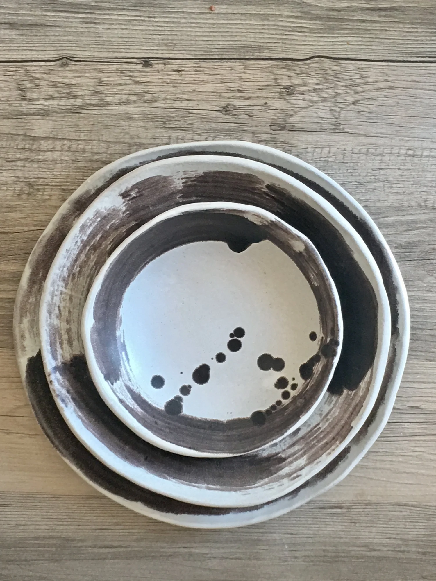 Santa Barbara off-White ceramic plates white dinnerware dinnerware ...