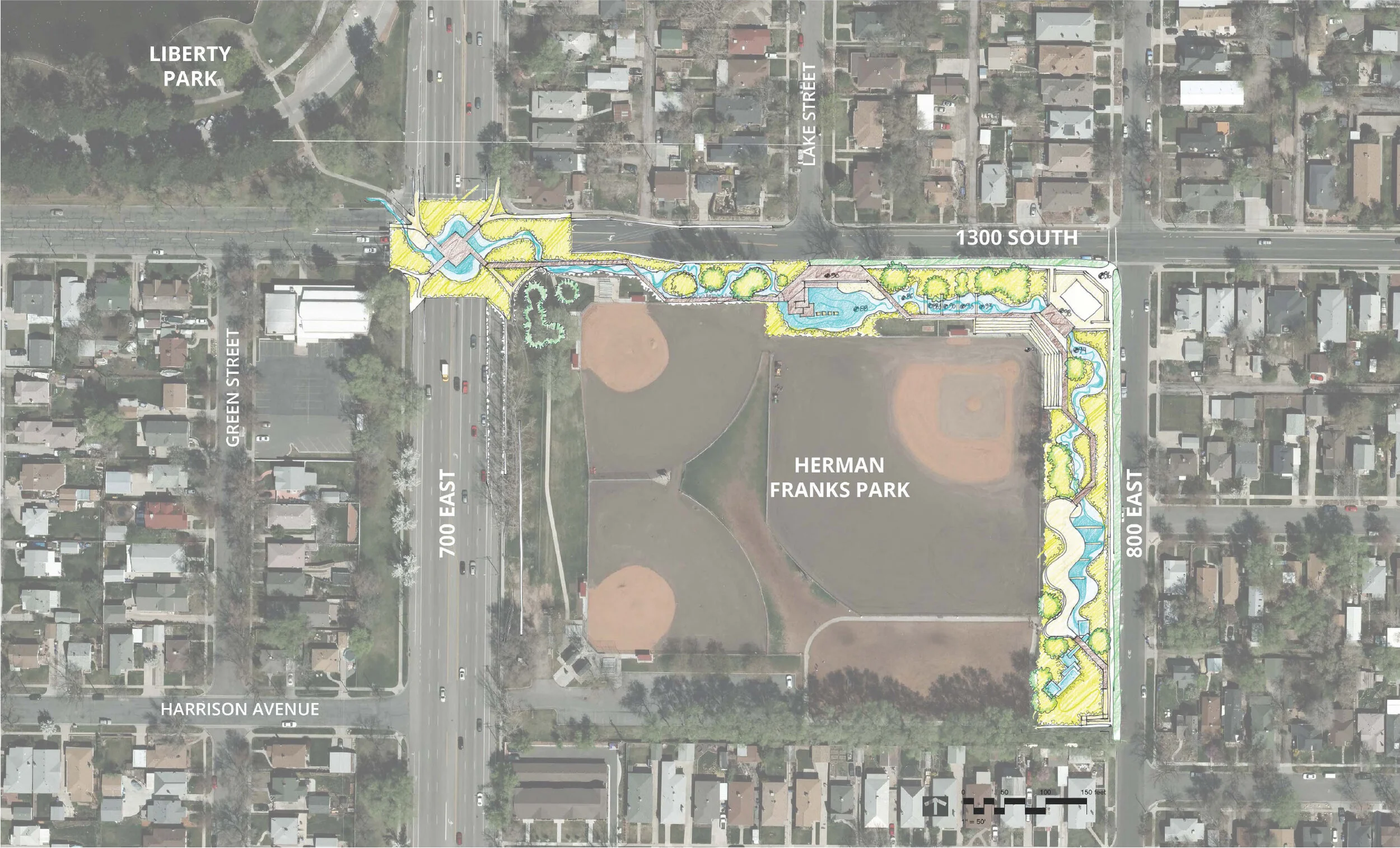 The Herman Franks Park design concepts are here | Seven Canyons Trust
