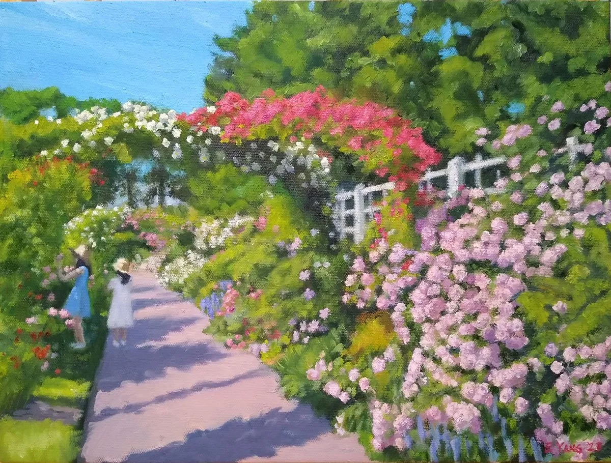 Spring Garden Painting