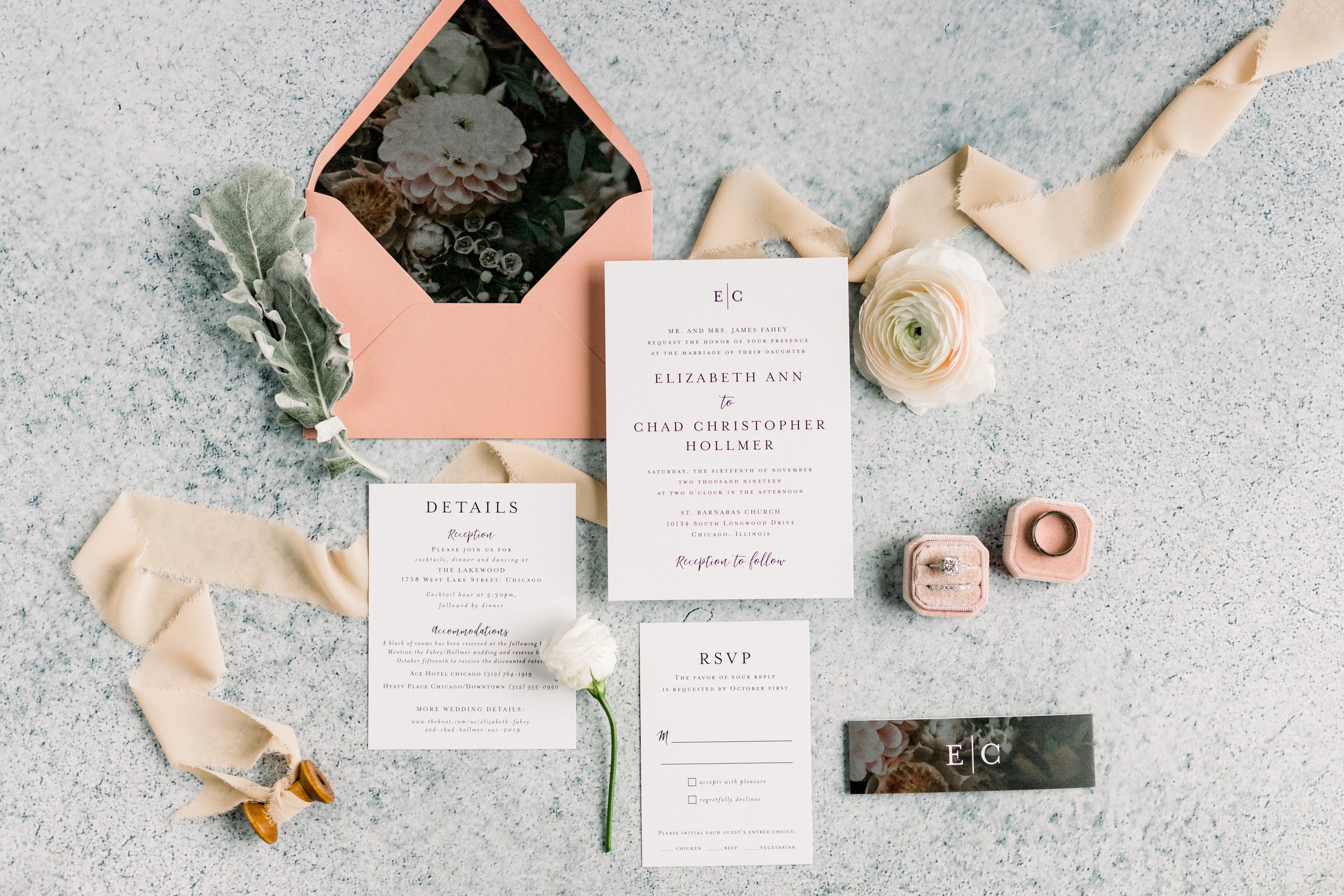 Noted Design Wedding Invitations - Quad Cities
