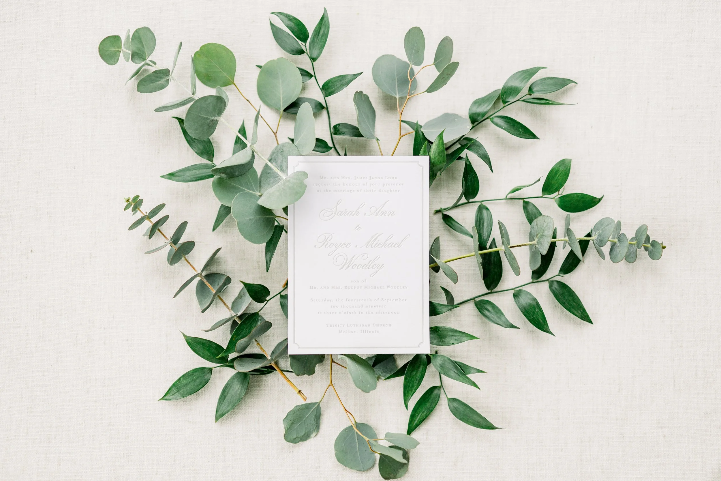 Noted Design Wedding Invitations - Quad Cities