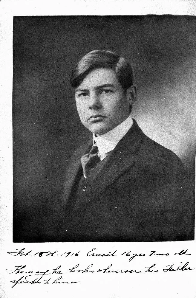 Young Ernest Hemingway Handsome