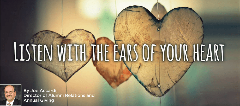 Listen with the Ears of Your Heart — St. Benedict Parish