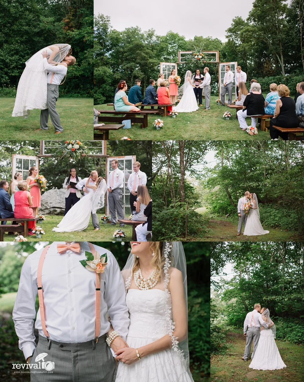 Alyssa + Miles: A Mountain Wedding at Howard Knob Park in Boone, NC ...