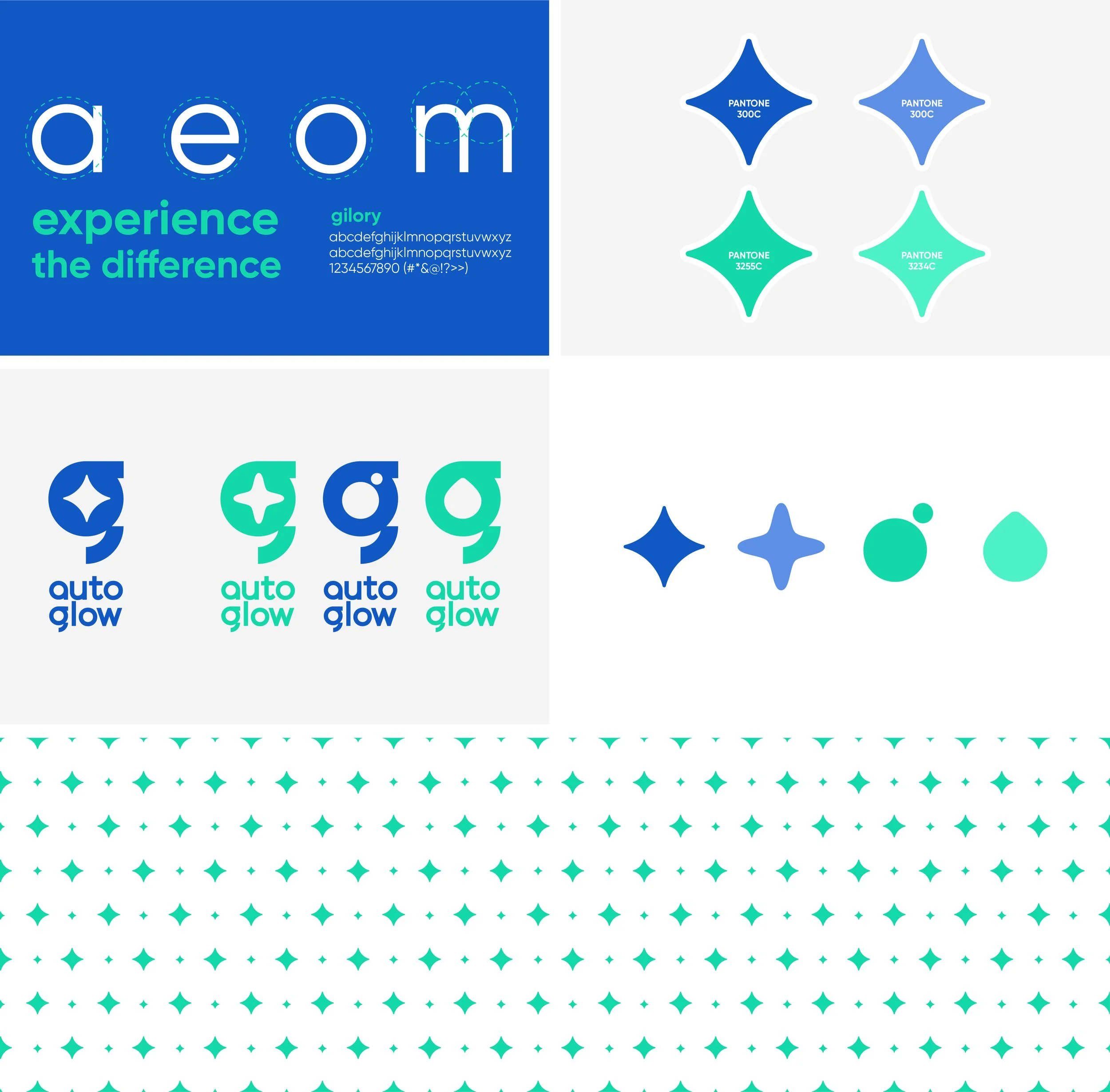 Creating a Luxurious yet Efficient Brand Identity for Auto Glow — Blue Hat