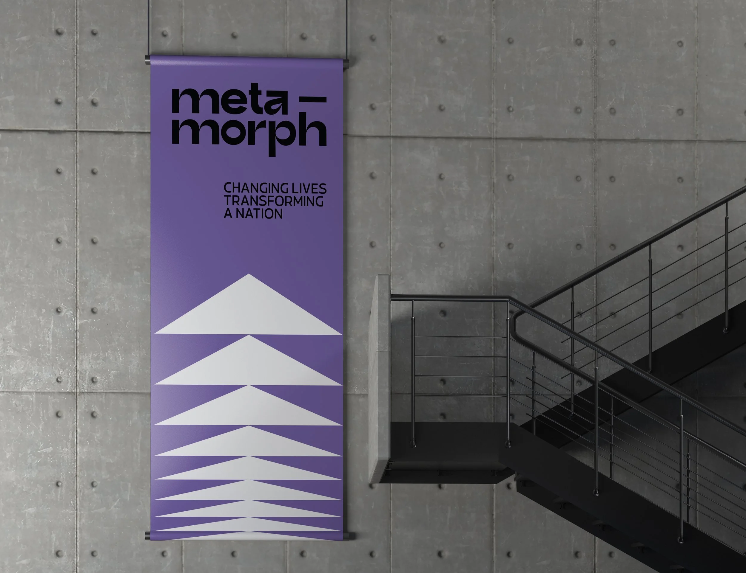 A branding strategy that centers around elevating people for MetaMorph ...