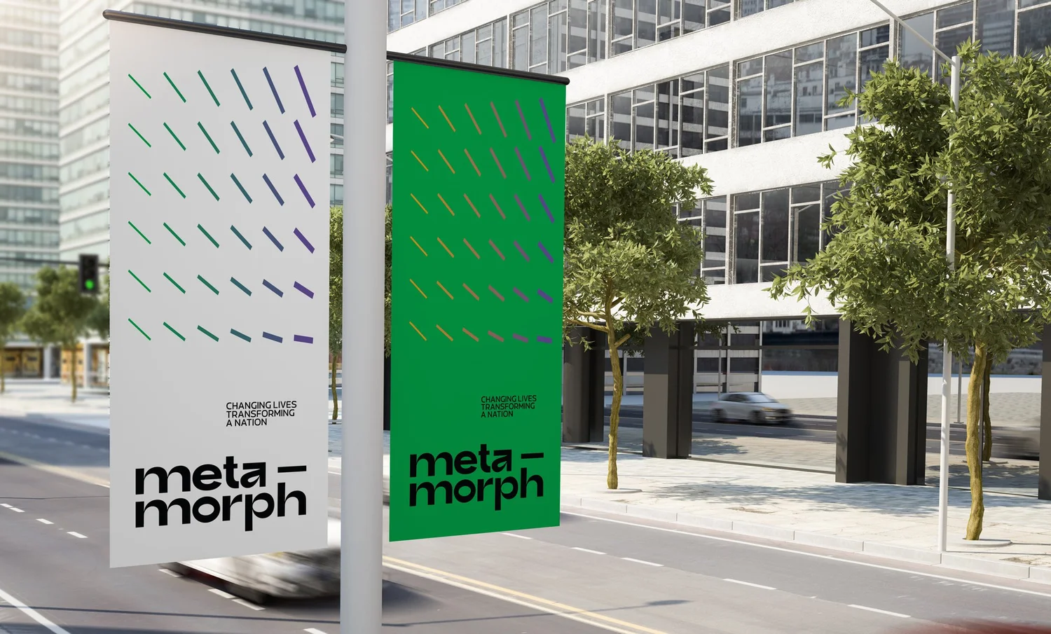 A branding strategy that centers around elevating people for MetaMorph ...