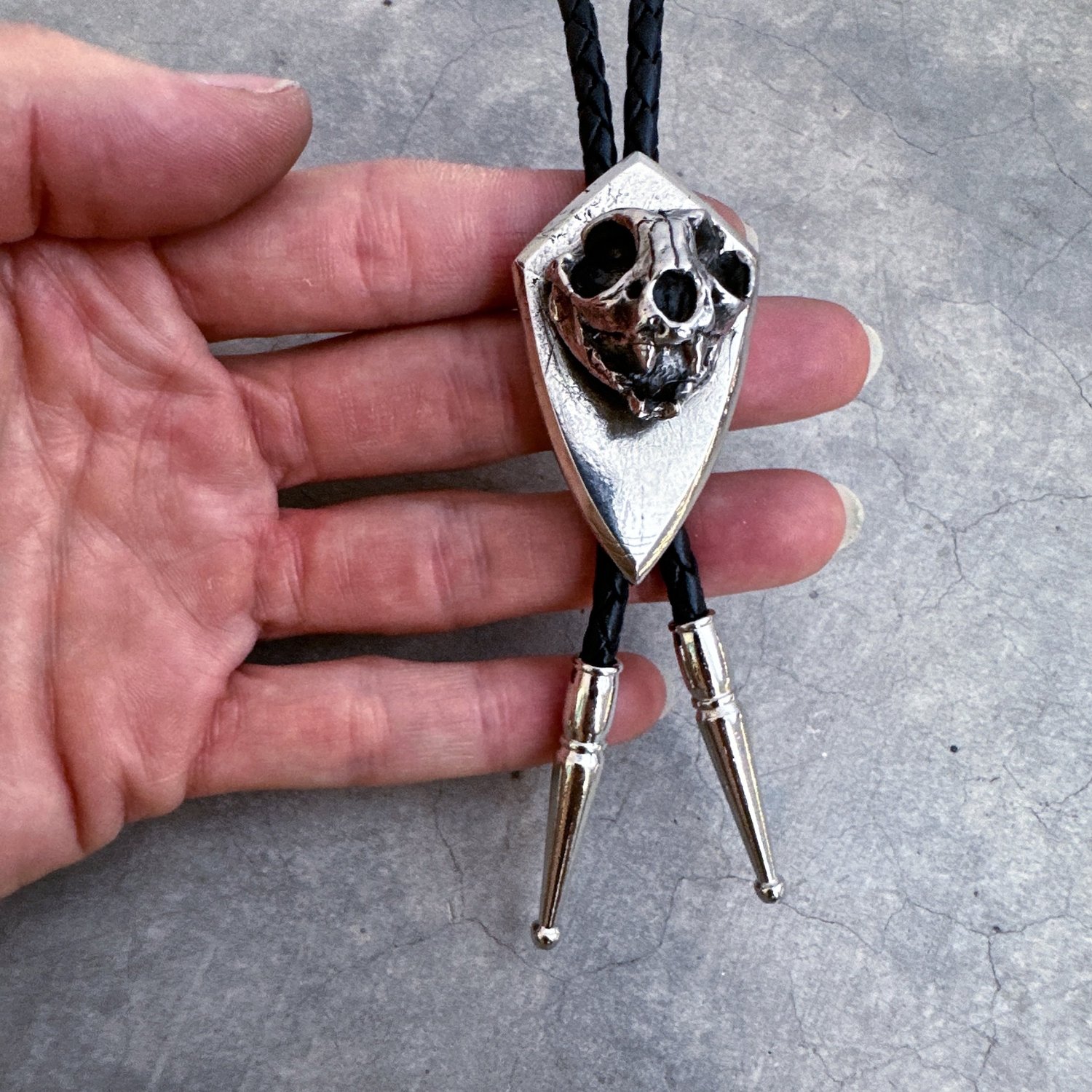 Skull Bolo Tie