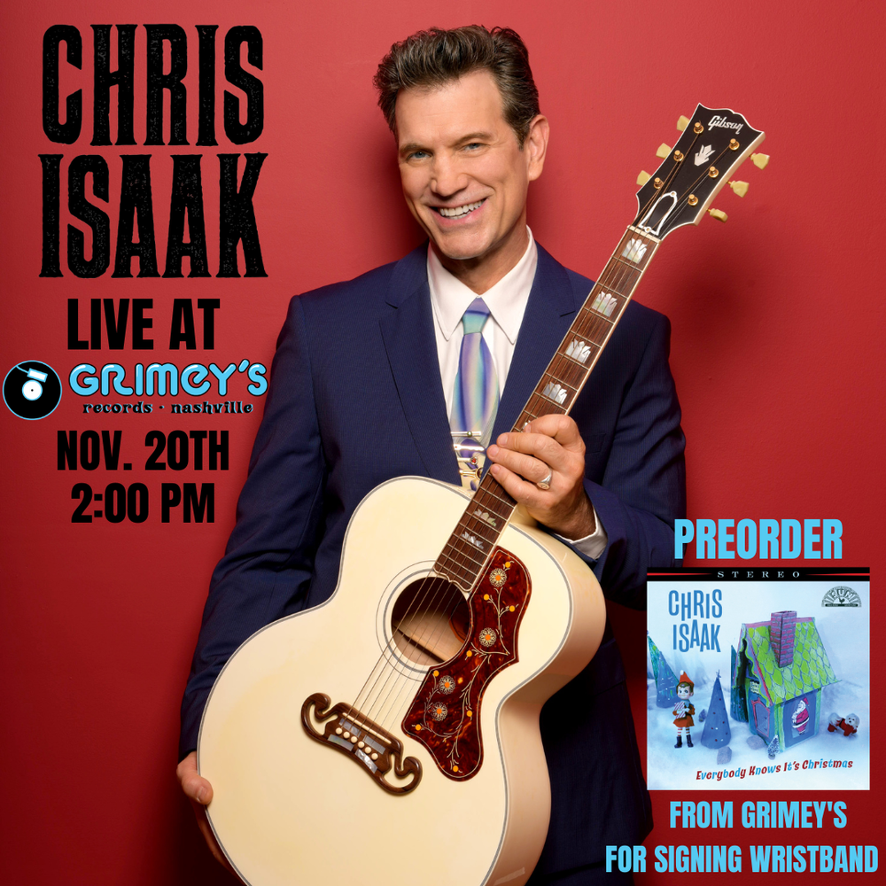 Chris Isaak Everybody Knows It's Christms In-store Performance & Album ...