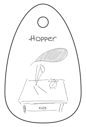 Hopper LED Table Lamp — David Hsu Design