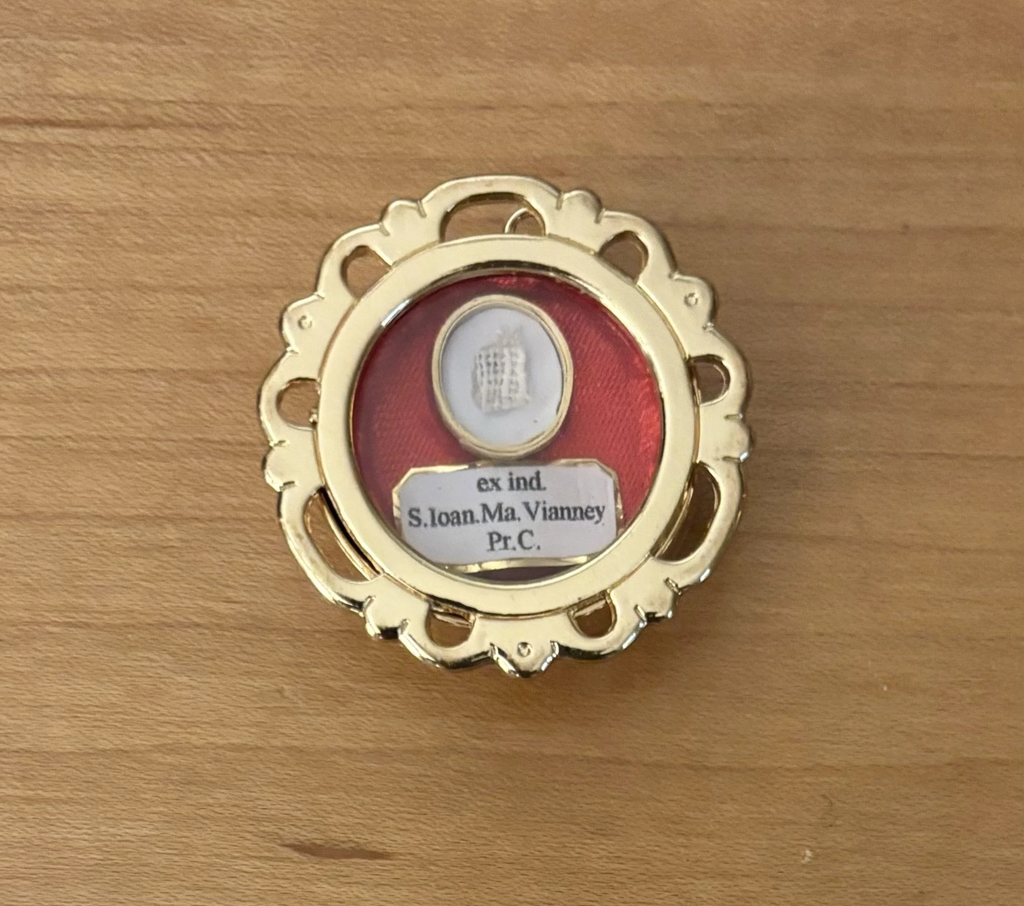 Relic Oil of Saint John Vianney, Priest & Confessor — Catholic Sacramentals