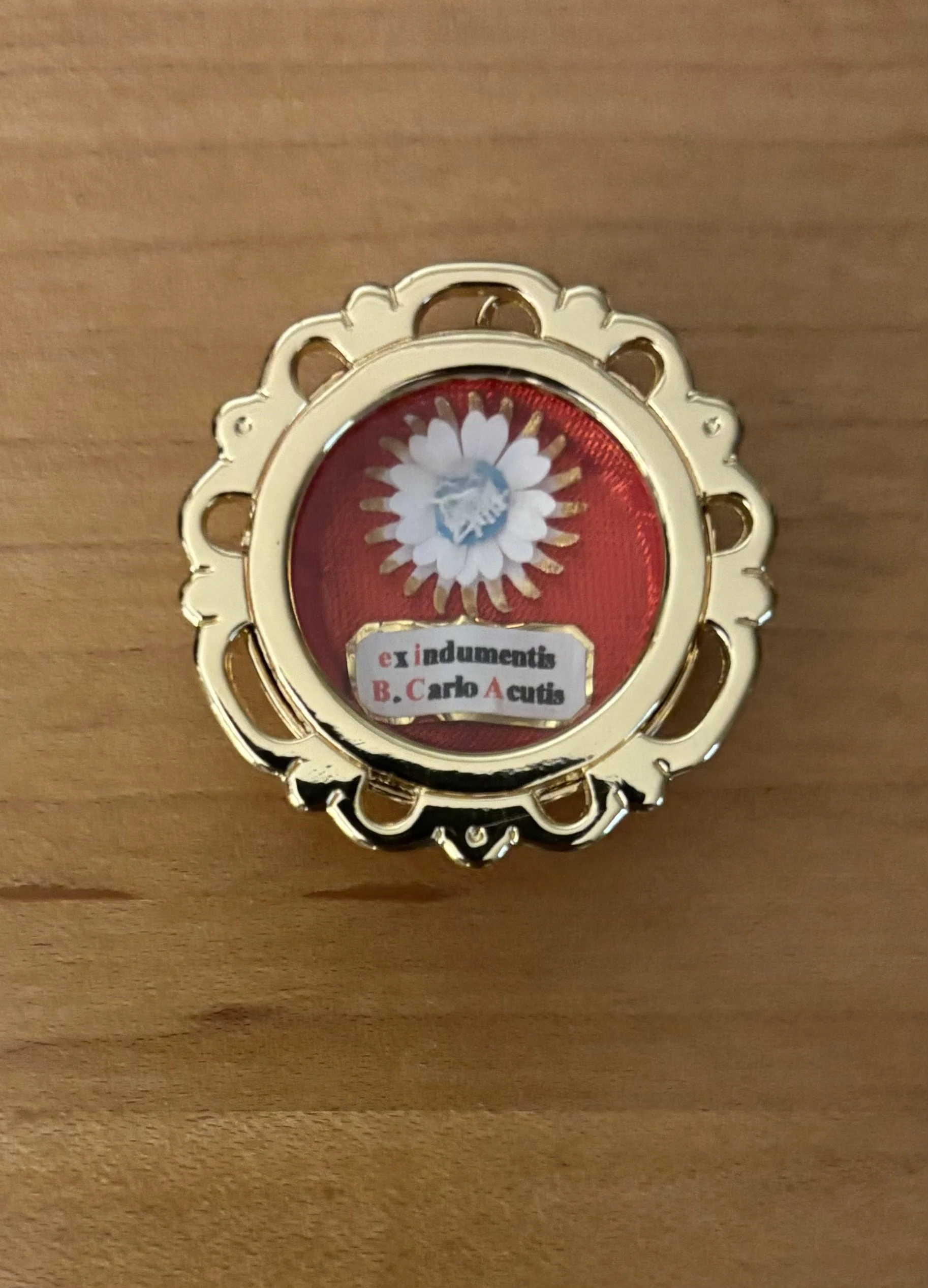 Relic Oil of Saint Carlo Acutis — Catholic Sacramentals