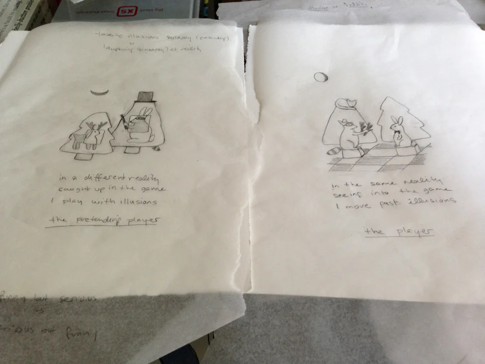 Fables of the raccoon and rabbit — Sophiequi