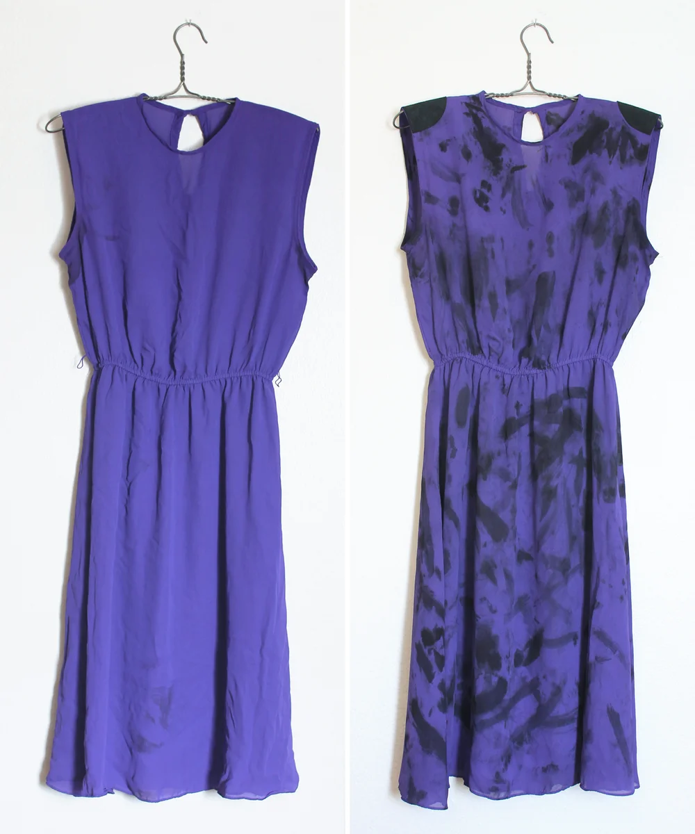 No-Sew Refashion – Painted Dress (with Tutorial) — Sew DIY