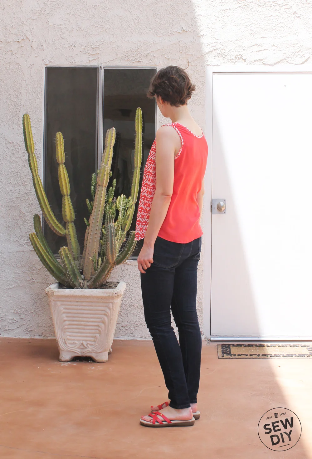DIY Coral Tank Top — Sew DIY