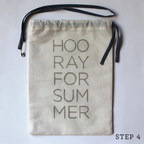 DIY Tutorial – Drawstring Travel Bag with Free Design Template — Sew DIY