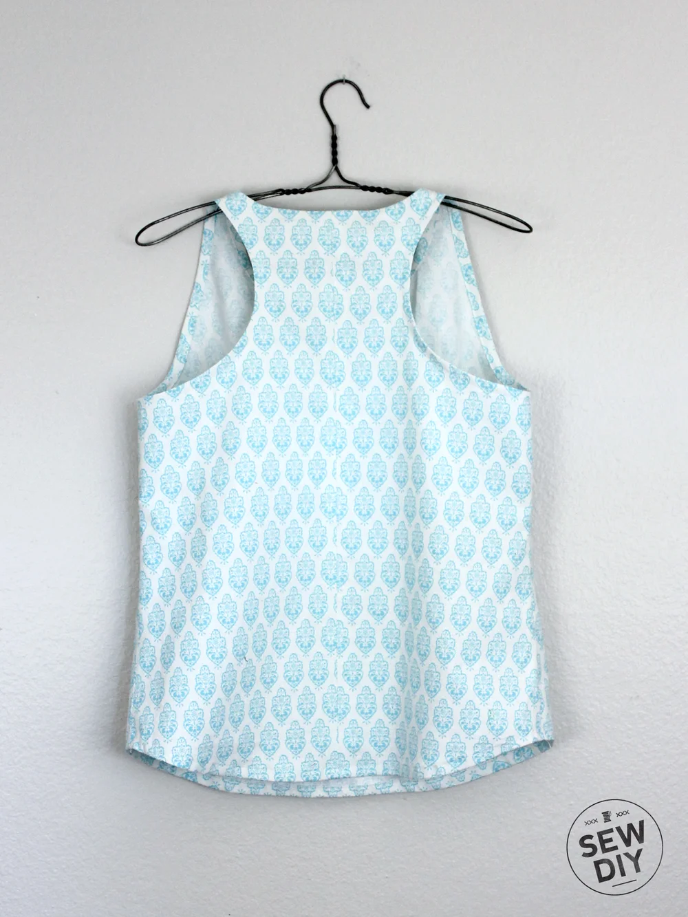 Paisley Racerback Tank — Sew DIY