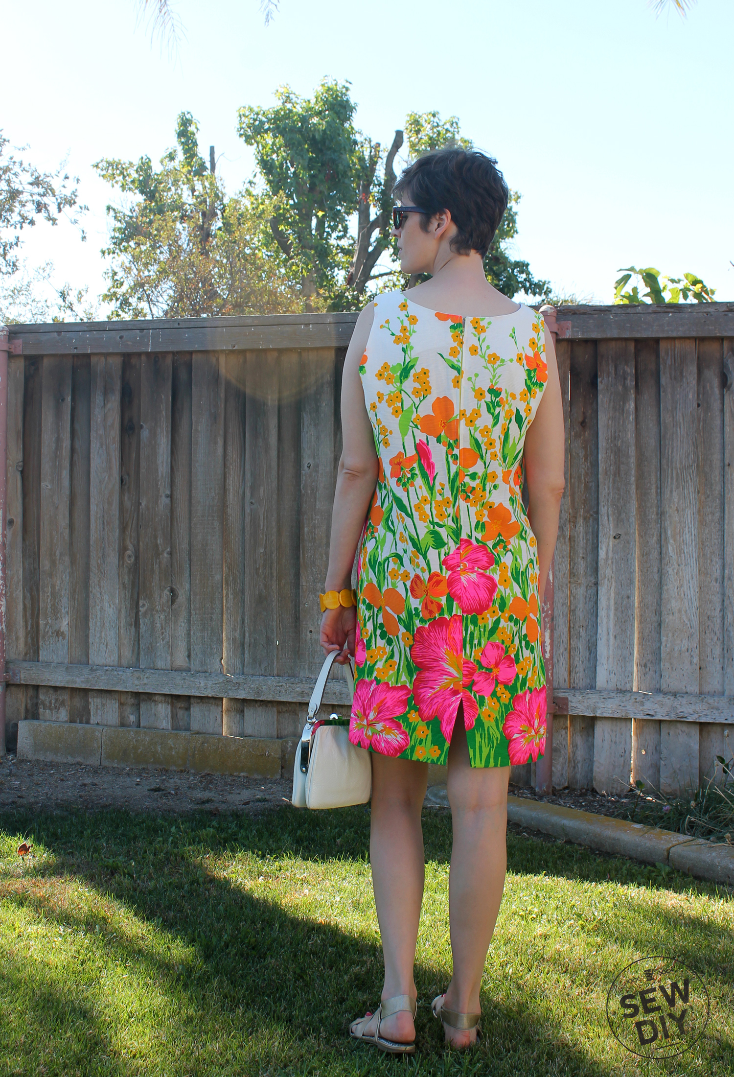 DIY 60s Panel Print Dress — Sew DIY