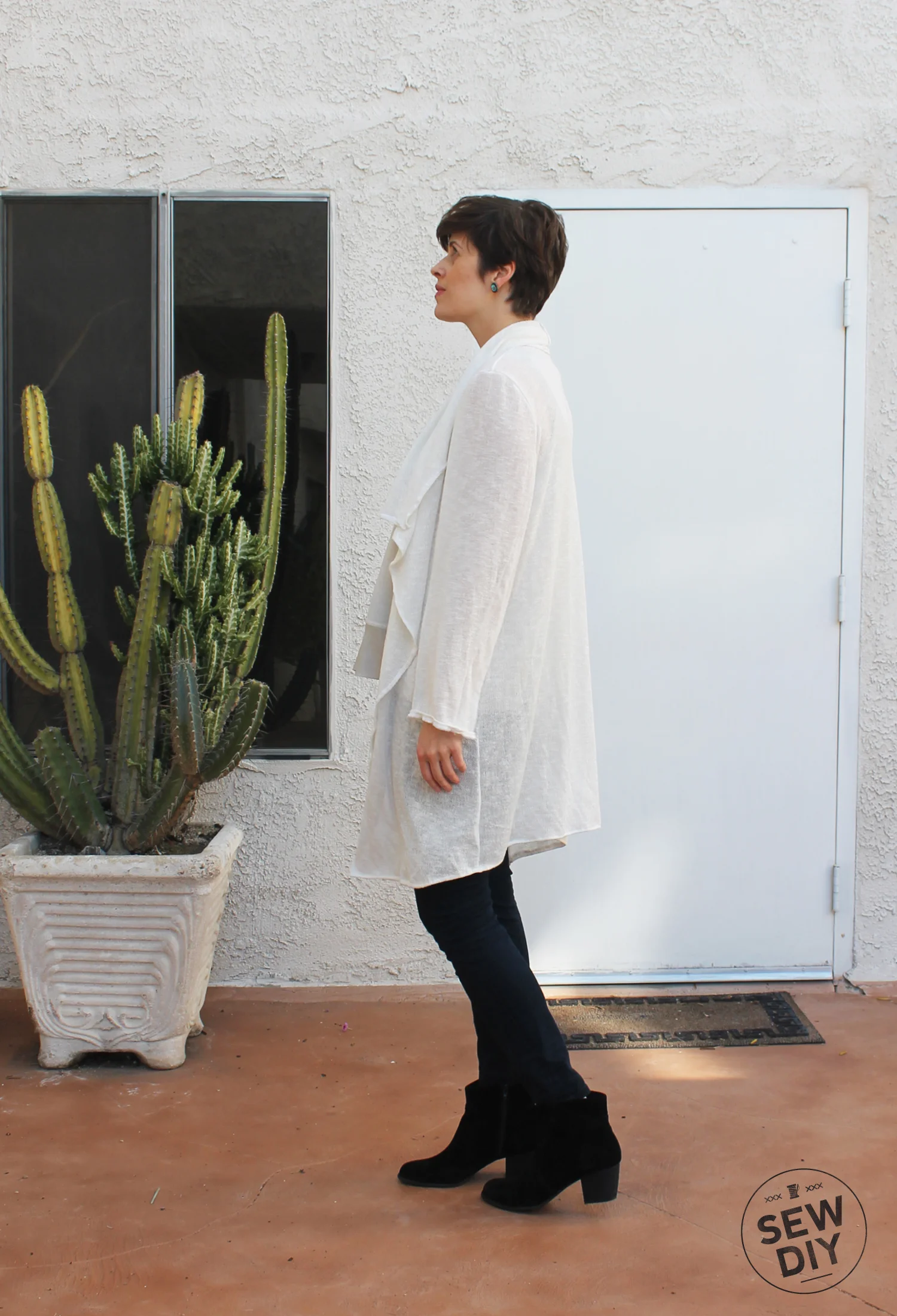 DIY Wrap Sweater Coat – BurdaStyle — Sew DIY