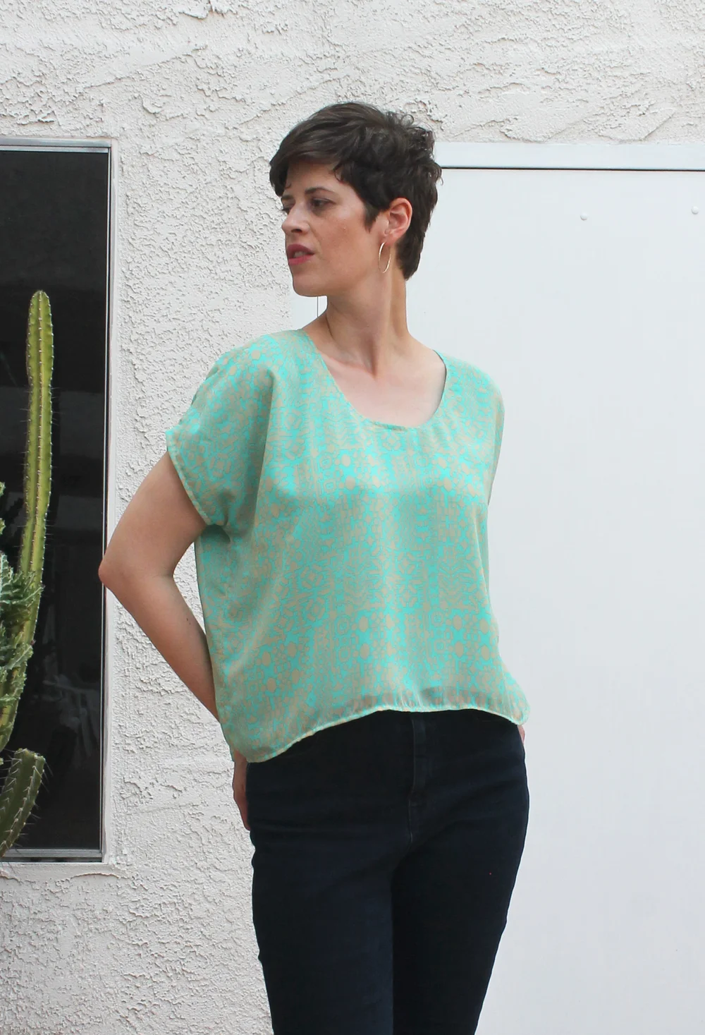 DIY Scoopneck Top – Lou Box Top — Sew DIY