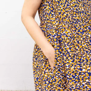 DIY Gathered Waist Dress – Miri Tank Top Pattern Hack — Sew DIY