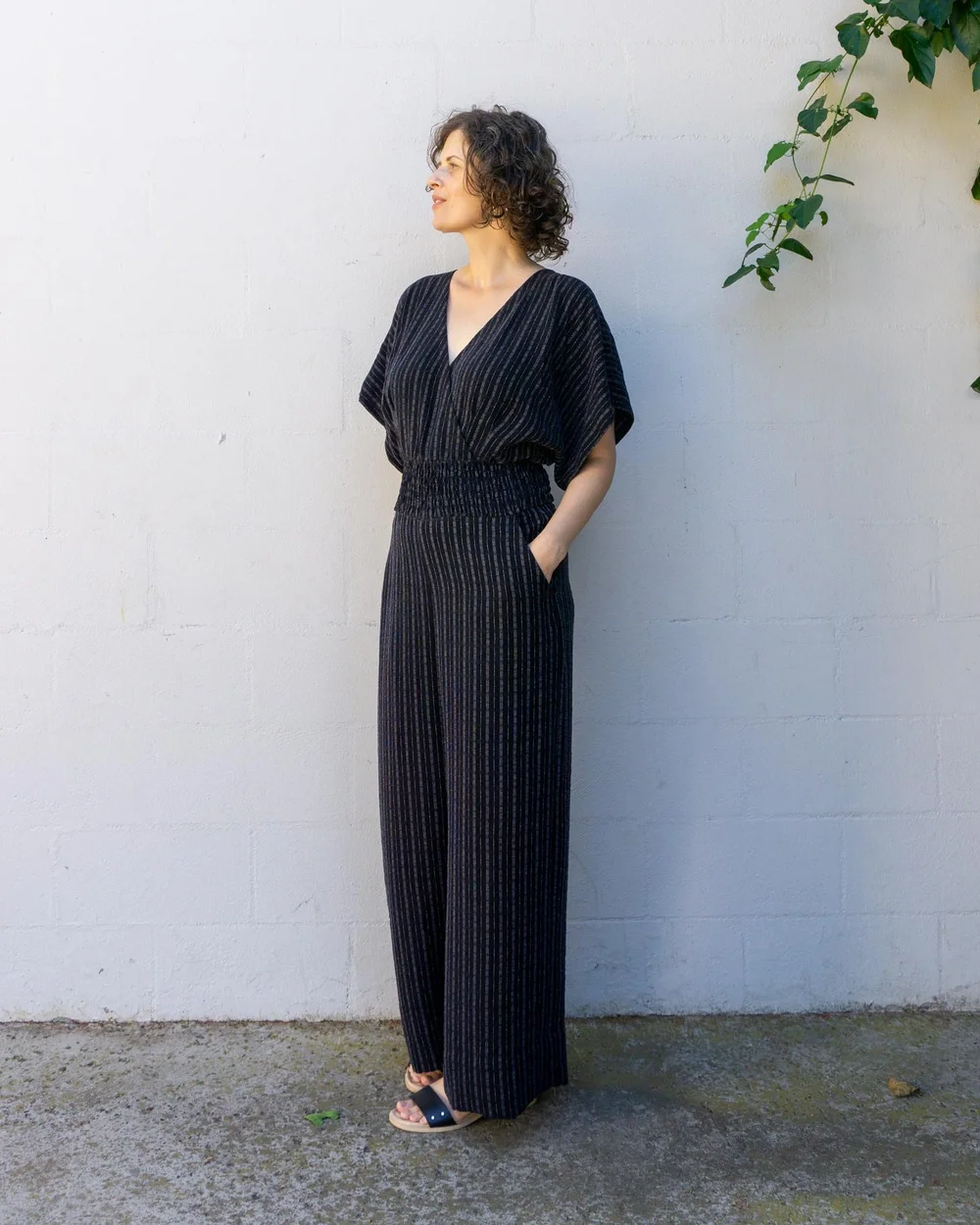 DIY Wrap Front Jumpsuit — Review of the Rowena Jumpsuit by Victory ...