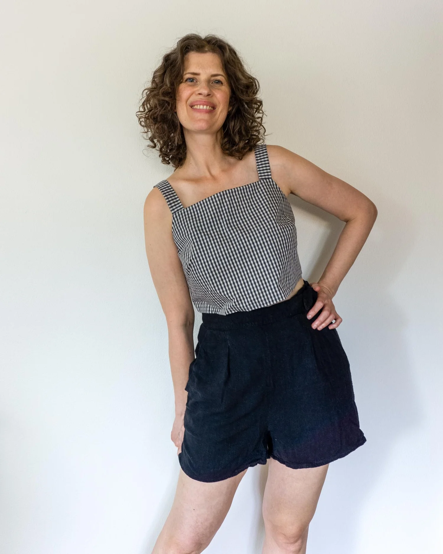 DIY Shirred Back Crop Top — Hack of the Eva Sewing Pattern — Sew DIY