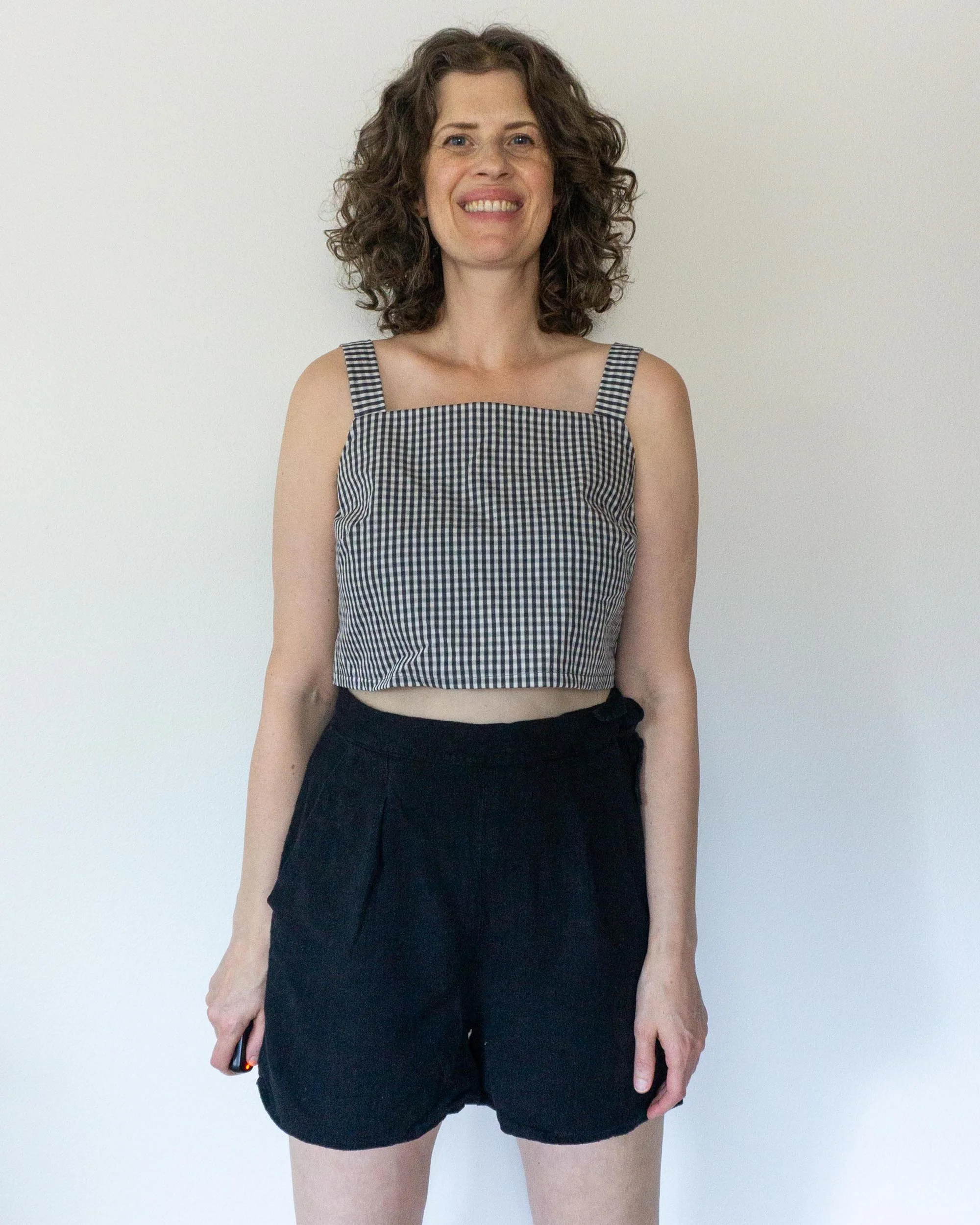 DIY Shirred Back Crop Top — Hack of the Eva Sewing Pattern — Sew DIY