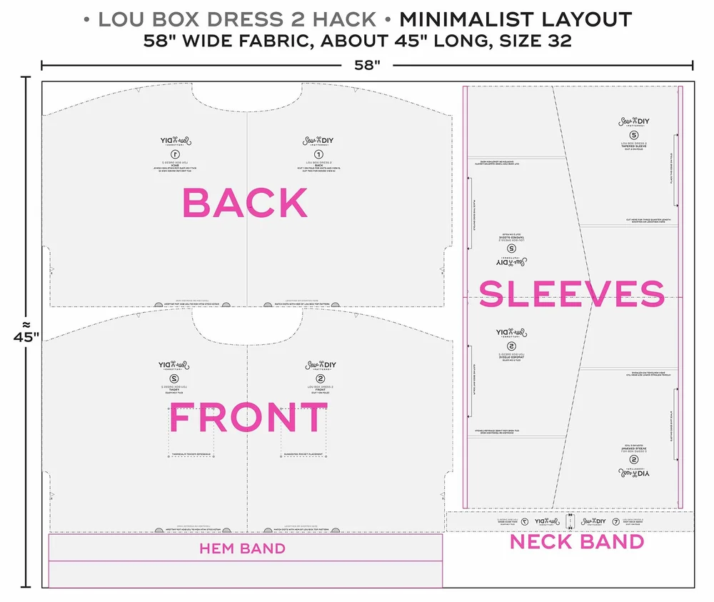 DIY Cropped Long-Sleeved Boxy Top — Lou Box Dress 2 Pattern Hack — Sew DIY