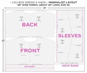 DIY Cropped Long-Sleeved Boxy Top — Lou Box Dress 2 Pattern Hack — Sew DIY