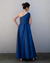 DIY One-Shoulder Evening Gown–Self-drafted — Sew DIY
