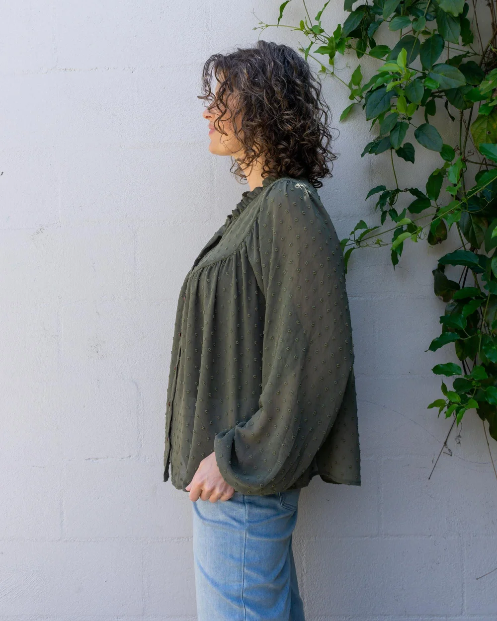 DIY Gathered Yoke Blouse — A review of the Aims pattern by Seamwork ...
