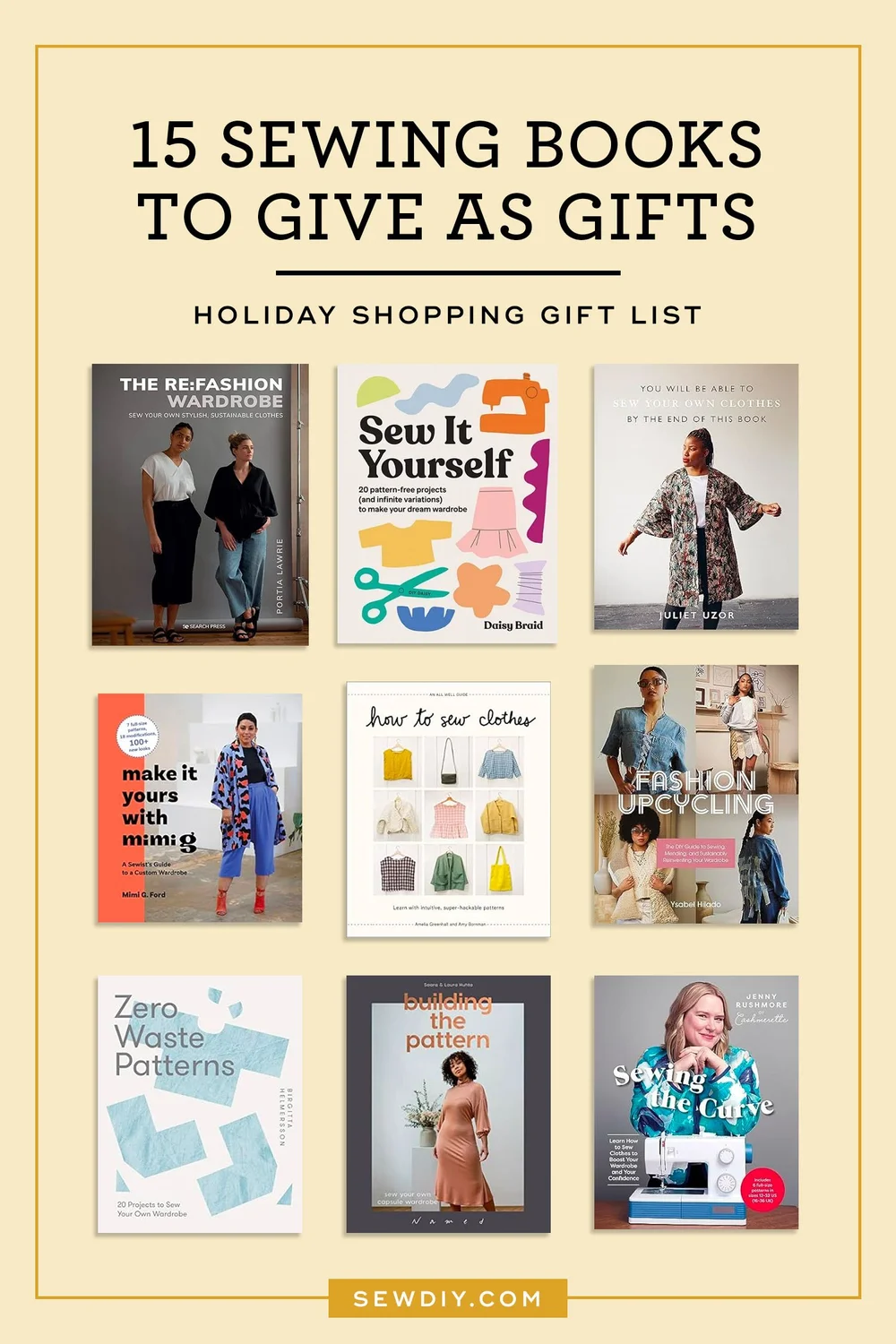 15 Books to Give to People Who Sew — Sew DIY
