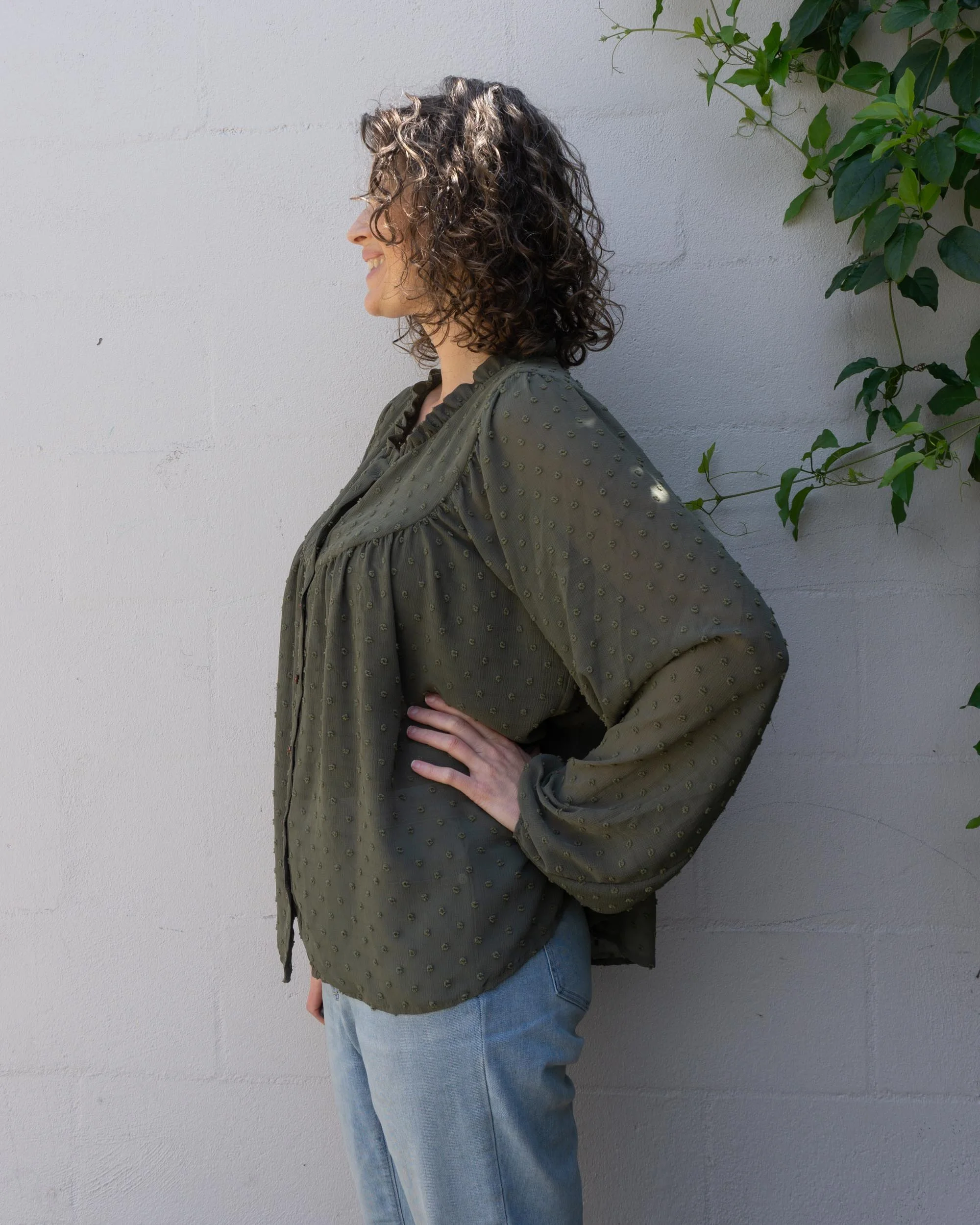 DIY Gathered Yoke Blouse — A review of the Aims pattern by Seamwork ...
