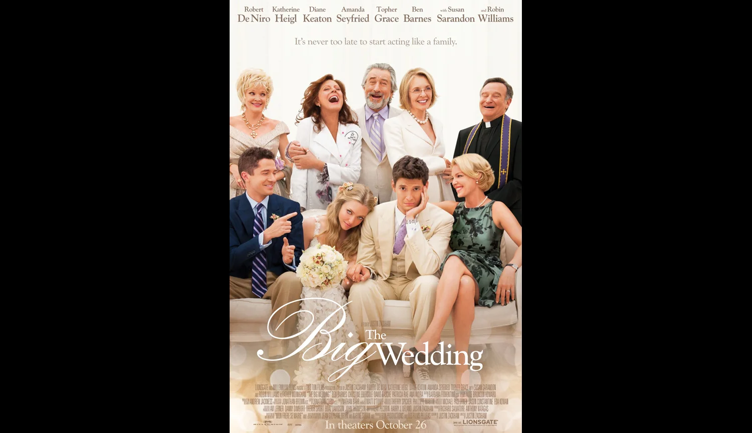 The Big Wedding Movie Poster