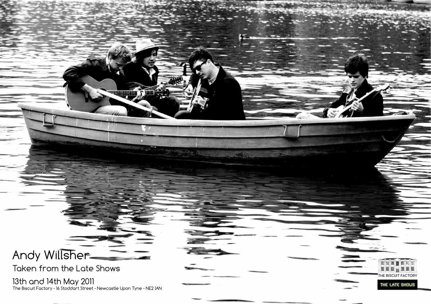 Mumford And Sons Black And White Poster
