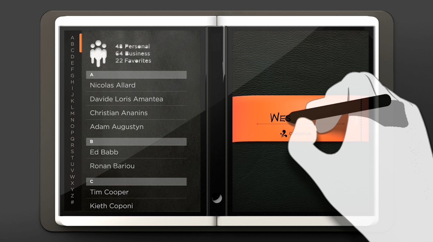 microsoft courier — nicolas denhez